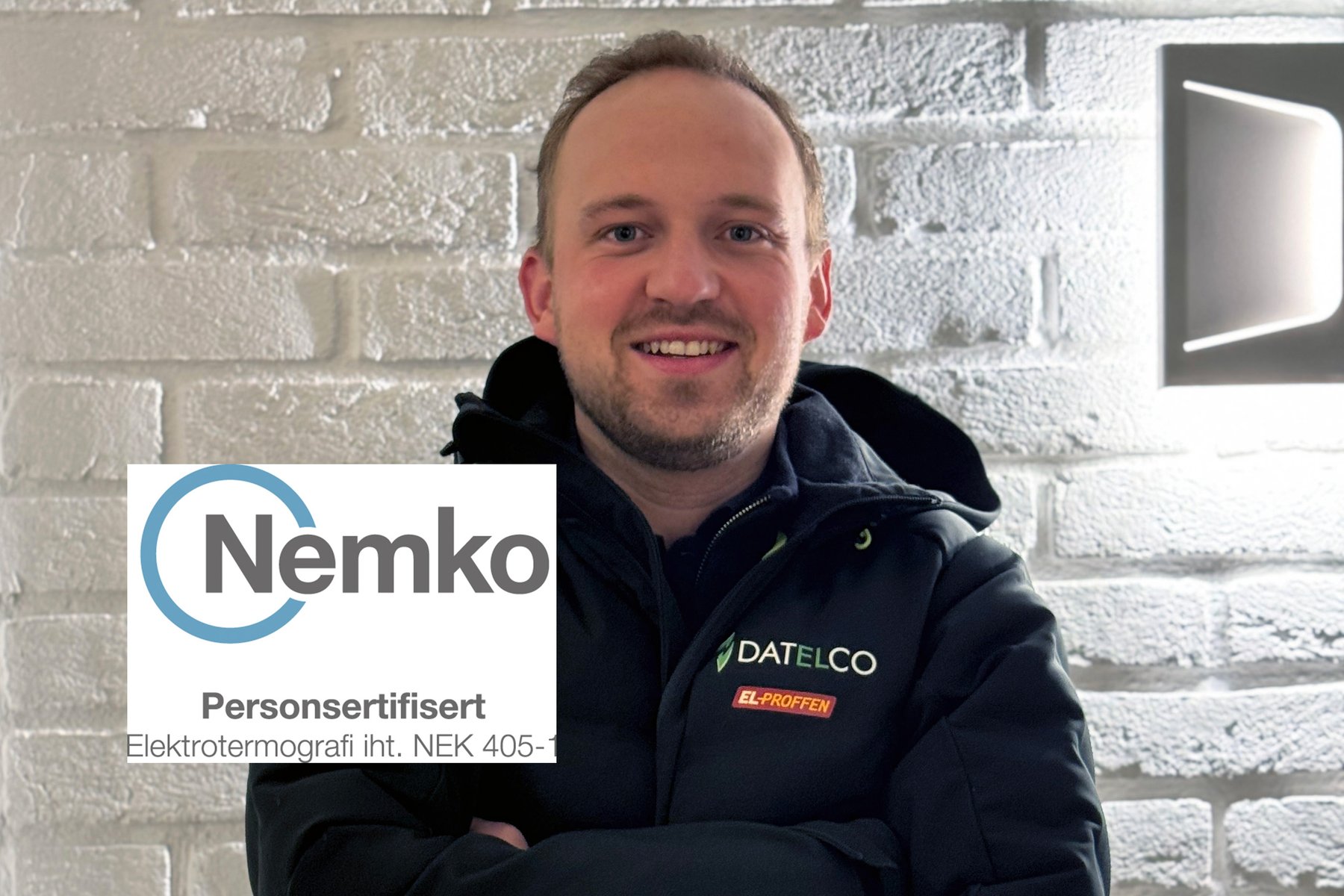 Nå også NEMKO-sertifisert innen elektrotermografi